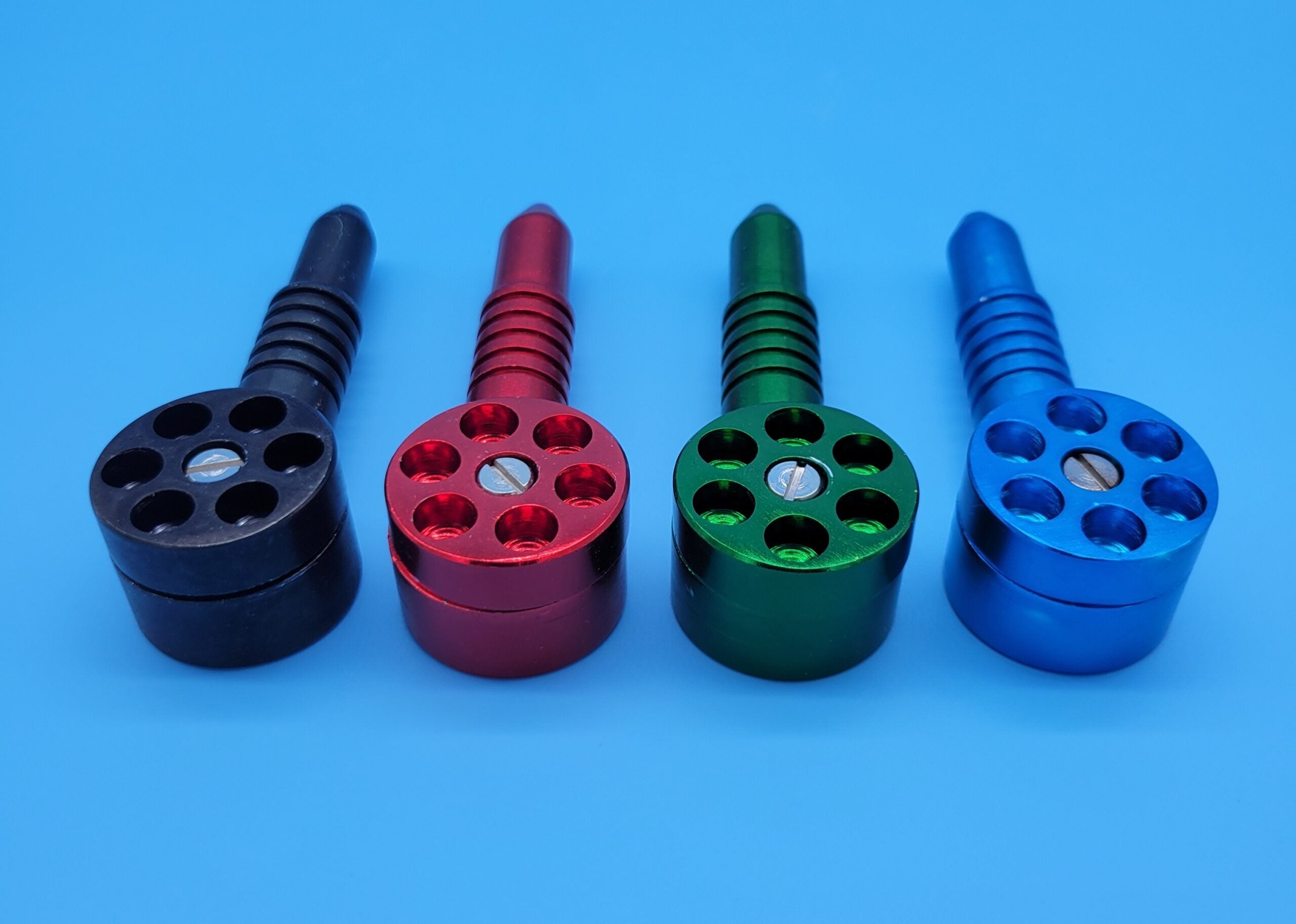 6 Shooter Rotating Metal Pipe | 420 Easy Street